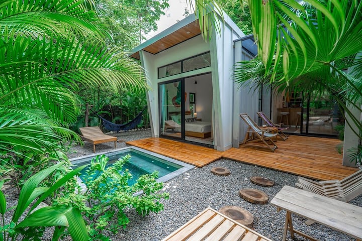 New, 2br Walk To Beach & River Mouth With Pool. - Nosara