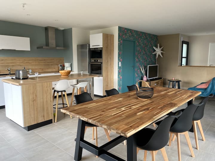 Maison Bord De Mer 150 M De La Plage Et Du Gr34 - Santec