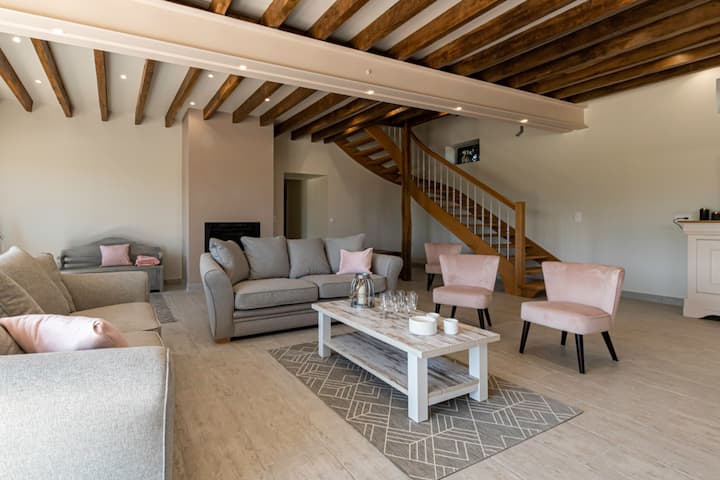 Gite En Champagne à La Ferme Avec Jacuzzi Privatif - Marne