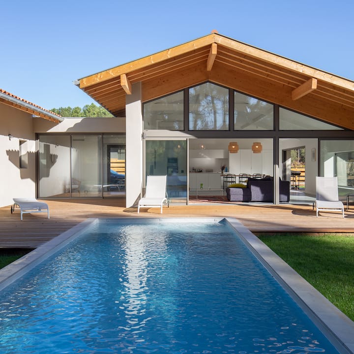 Maa Lodge Villa D'architecte Proche Océan/piscine - Moliets-et-Maa