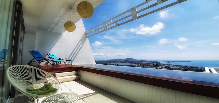 Villa Sea View, Exclusive Design, Infinity Pool. - Koh Samui