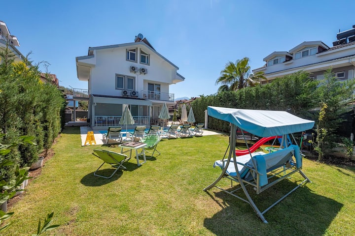 Villa Ekiz | Private Pool | 10 Min Walk Beach - Çalış Beach
