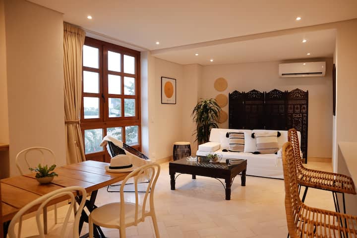 ¡Relaxing New Apt W/ Balcony In Getsemani! - Cartagena