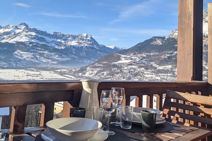 Le Nid St-gervais - Charmant Duplex Vue Montagne - Saint-Gervais-les-Bains