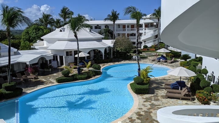 Fantastic 2 Bed 2 Bath Ocean View Condo 2nd Floor - Cabarete