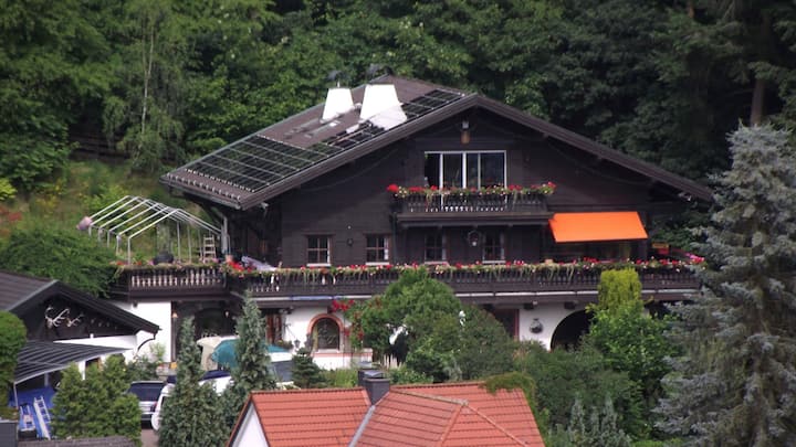 Refugium Im Chalet Burgblick Hüttenzauber - Kamin - Schmitten