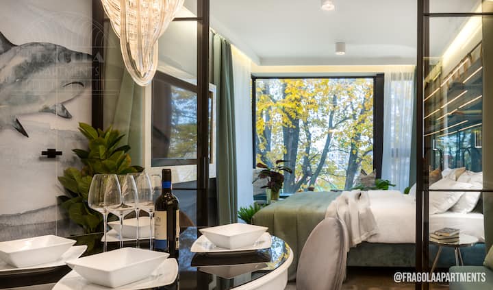 Apartment W/ Balcony & Vistula River View - Krakow