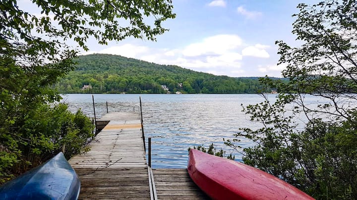 Chalet Retour Ô Sources, Accès Au Lac Quenouille - Sainte-Agathe-des-Monts