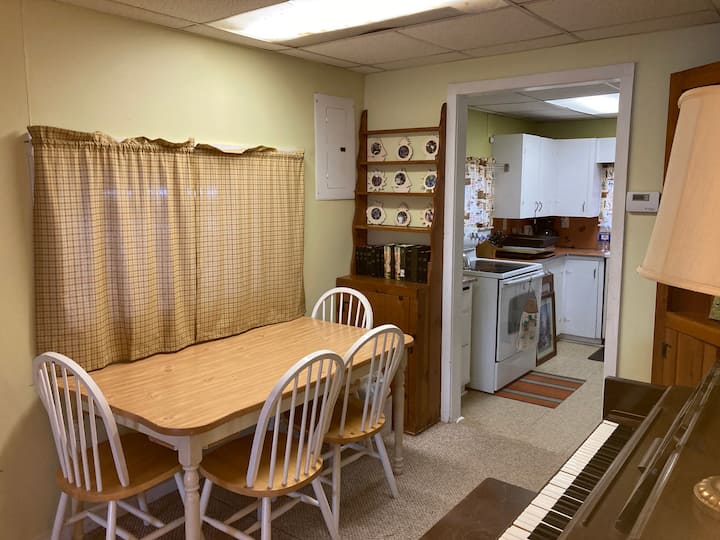 Lakeside Lodge: Kitchen And Living Area (Sleeps 9) - Greenville, MI