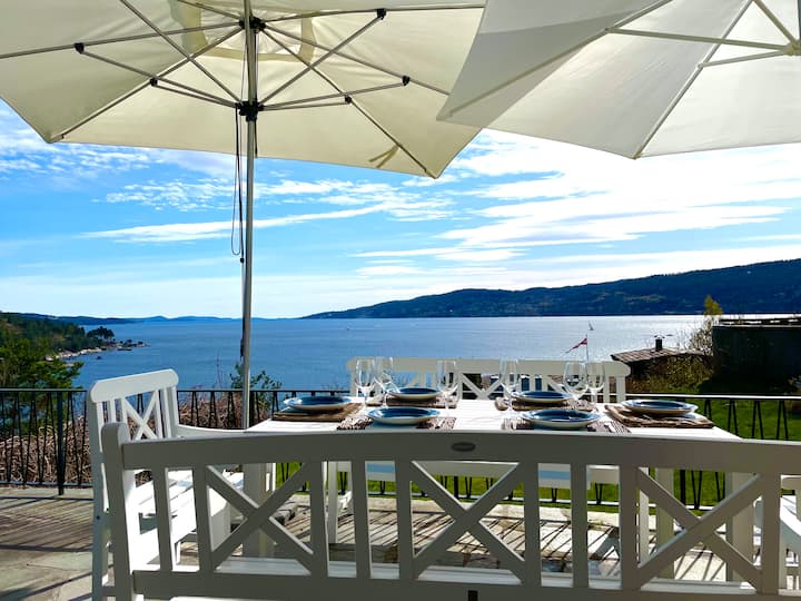 Beautiful Fjord View And Beach - Norway