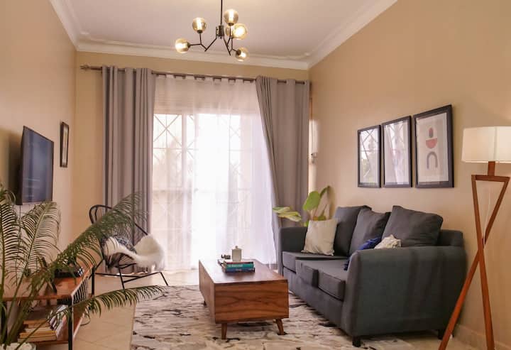 Njuba; Cozy One Bedroom Apartment - Kampala