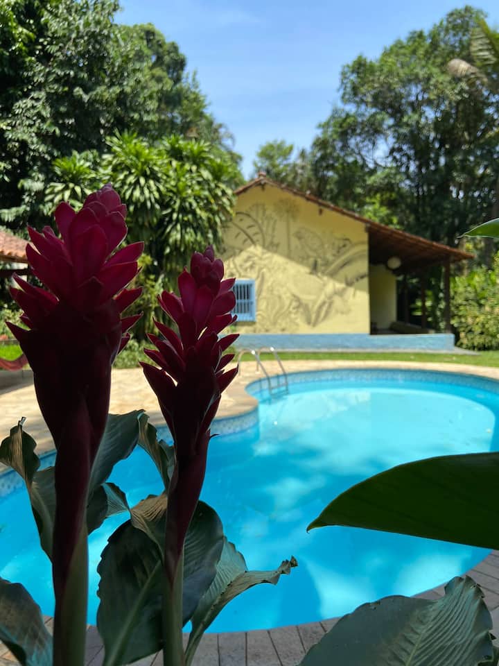 Piscina, Conforto E Wi-fi Em Meio à Natureza - São Sebastião