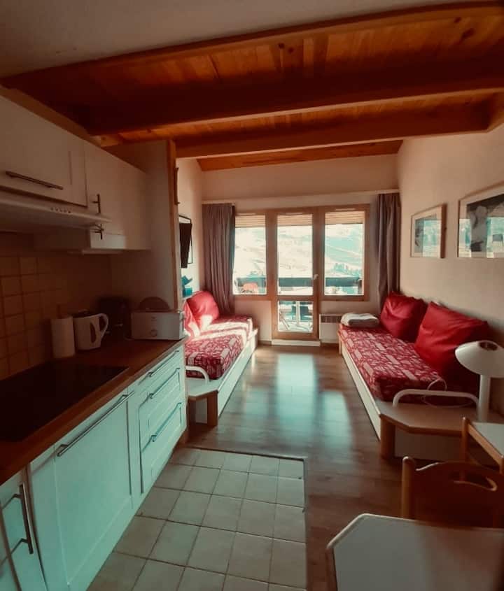 Belle-plagne Appartement Au Pied Des Pistes - La Plagne