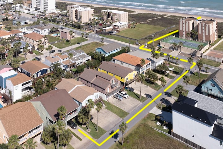 Oasis On Acapulco-steps 2 Beach-fenced Yard-dogs! - South Padre Island