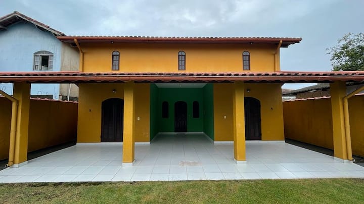Casa Agradável Com 4 Suítes, Praia De Indaiá Wi Fi - Bertioga