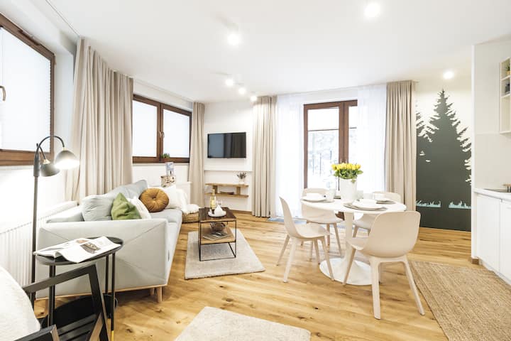 Tatra Slow Place -Uroczy Apartament Z Tarasem - Zakopane