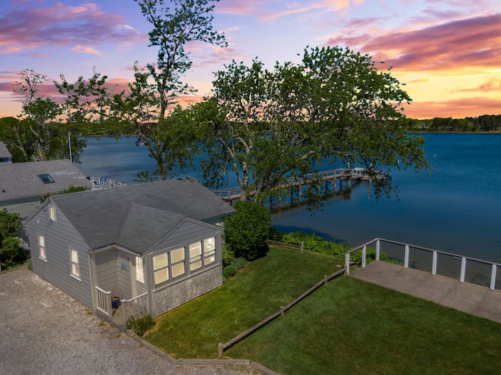 Waterfront Cottage On Grand Cove, Steps From Beach - Dennis, MA