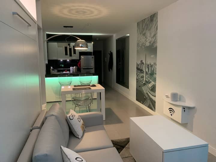 Hermoso Studio Room Domotizado Full Amenities - Buenos Aires