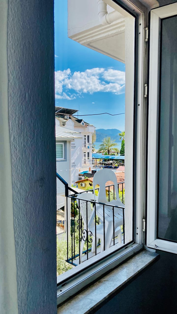 Elitas - Kısmi Deniz Manzaralı Balkonsuz 1+0 - Fethiye