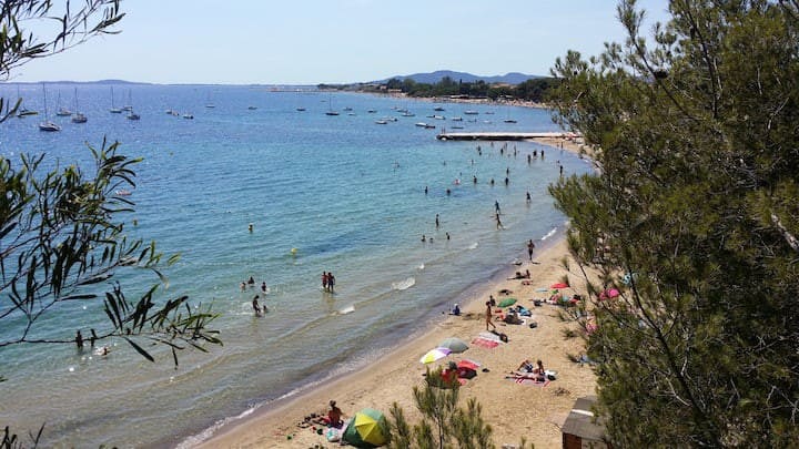 T2 Rez De Jardin Accès Direct Plage - La Londe-les-Maures