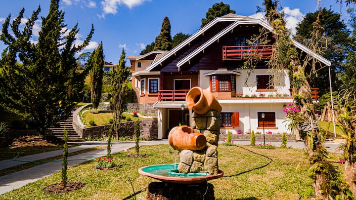 Refúgio Dos Sonhos Em Campos – Vista E Conforto - Campos do Jordão