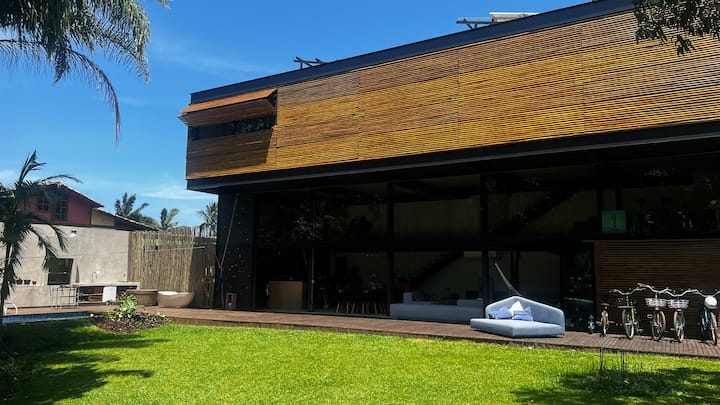 Espetacular Casa Entre O Mar E A Cachoeira - Ilhabela