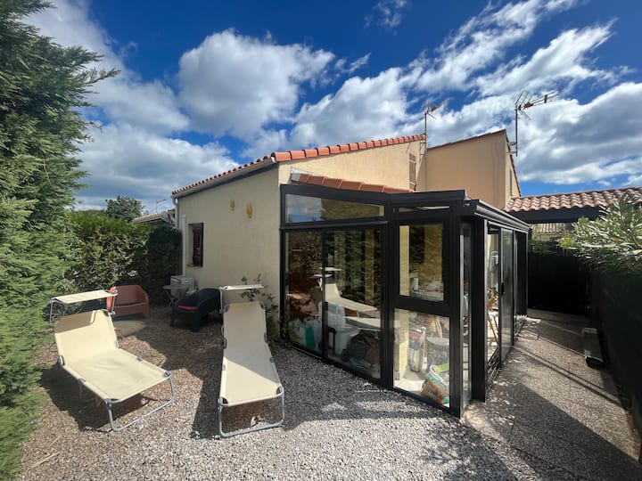 Maison Mitoyenne / Véranda Résidence Avec Piscine - Sainte-Marie-la-Mer