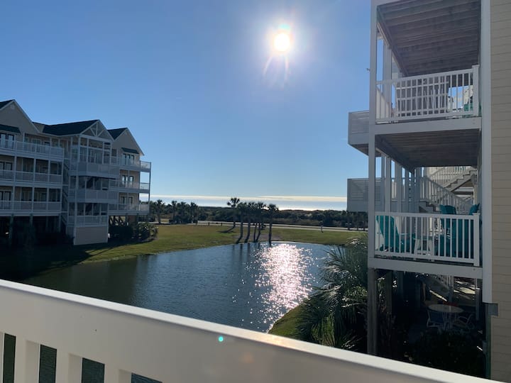 Ocean View Villa Steps To Beach - Family-friendly! - Ocean Isle Beach, NC