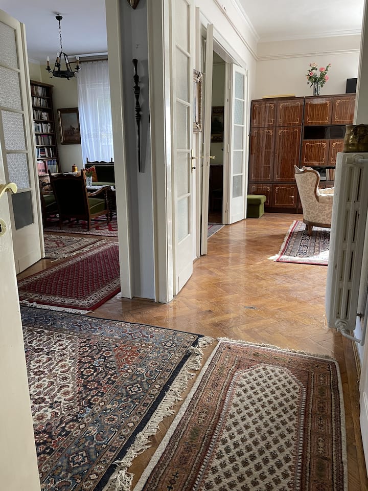 110m2 Buda-city Gellért-hill, Garden! Free Parking - Budapeszt