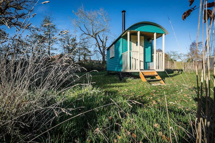 Dragonfly Shepherds Hut - The Wildings Elms Meadow - Beccles