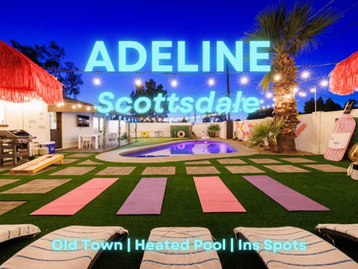 The Adeline - Pool | Games | Mini Golf | Murals - Scottsdale, AZ