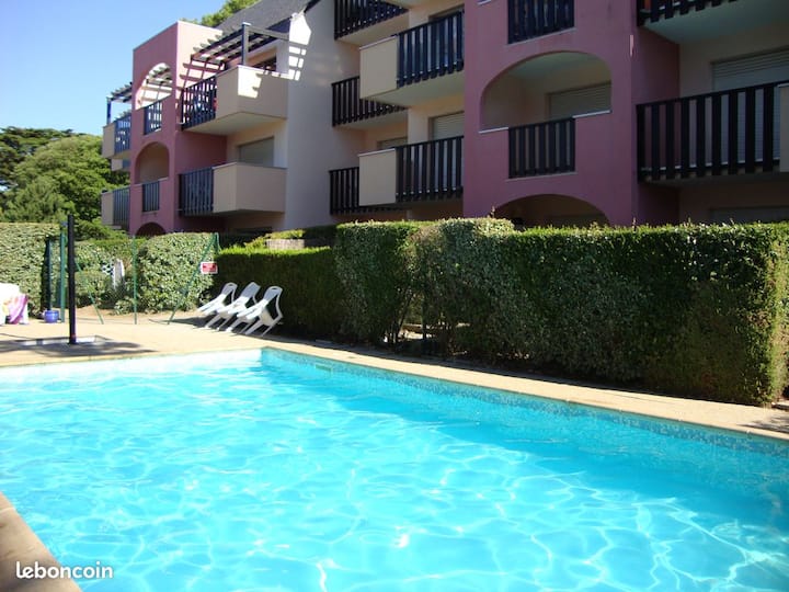 Appartement Proche Plage Pornichet Avec Piscine - Pornichet