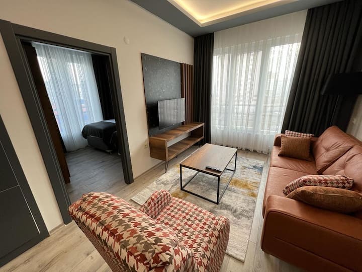 Sınırsız İNternet Lüks Eşyalı City 1+1 Twin Yatak - Kayseri