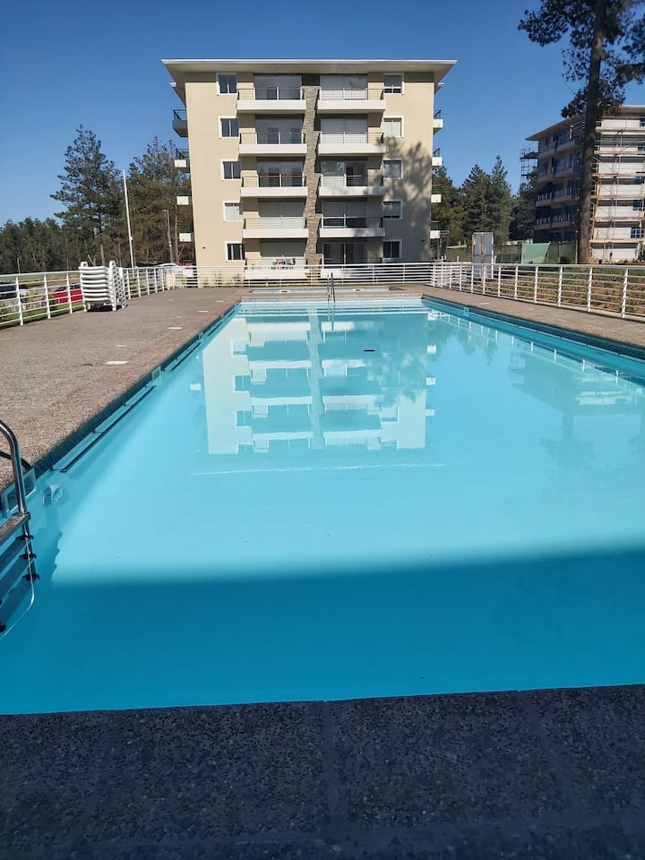 Dpto Nuevo, Tercer Piso, Amoblado, Con Cable - El Tabo