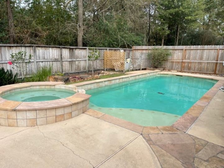 Veranda-pool & Spa. Summer In The Woodlands! - The Woodlands, TX