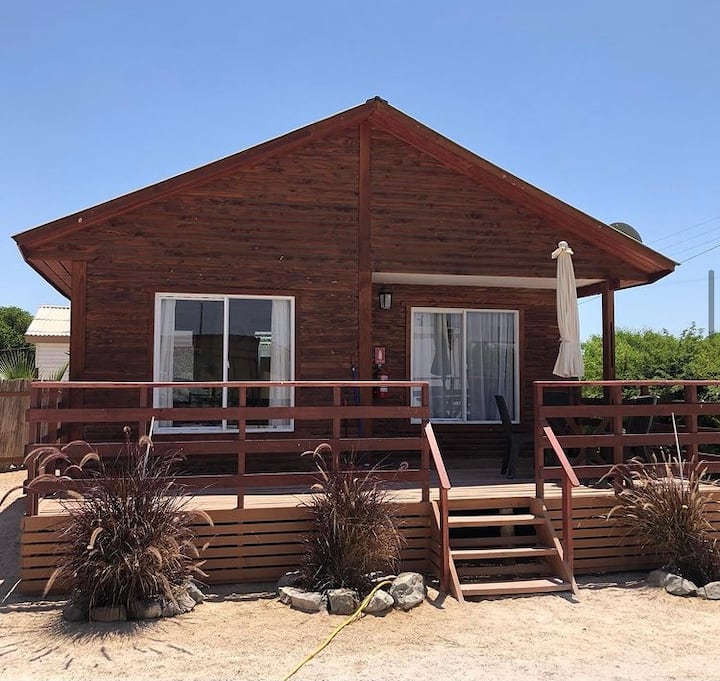 Cabaña Equipada Para 4 Personas. - Caldera