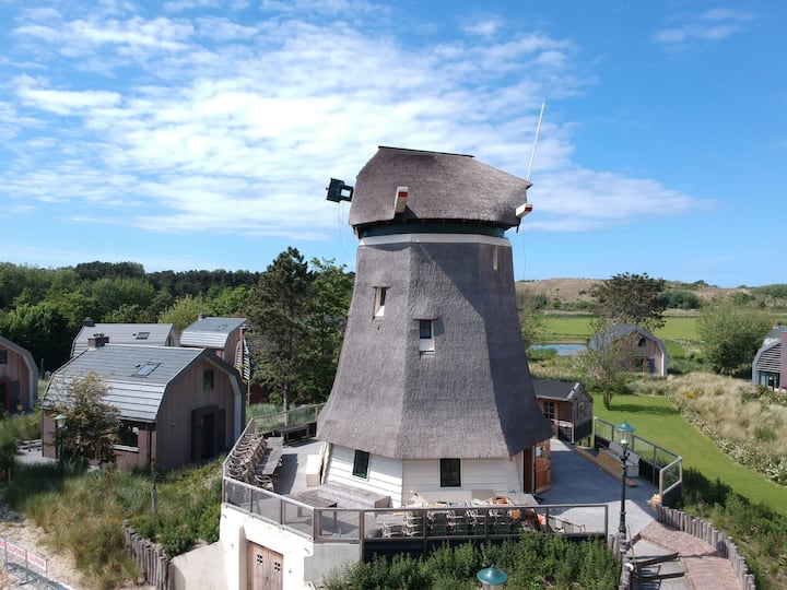 Unique Mill Near Dunes And Beach - Egmond aan Zee