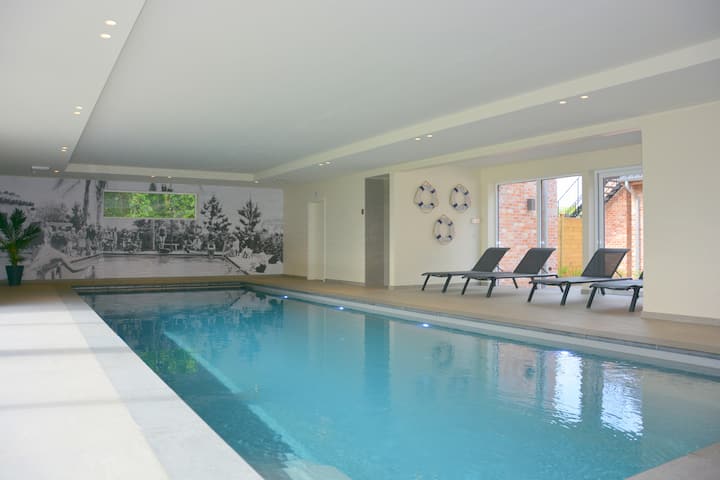Duins Genot 5* Holiday Home  30p - Indoorpool - Jabbeke