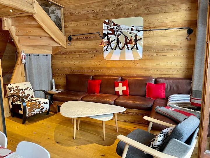 Courchevel-la Tania: Ski Aux Pieds !Central - Moutiers