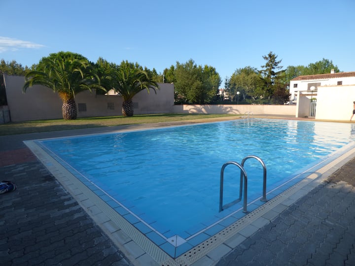Appartement Avec Piscine-terrain Tennis St Cyprien - Argelès-sur-Mer