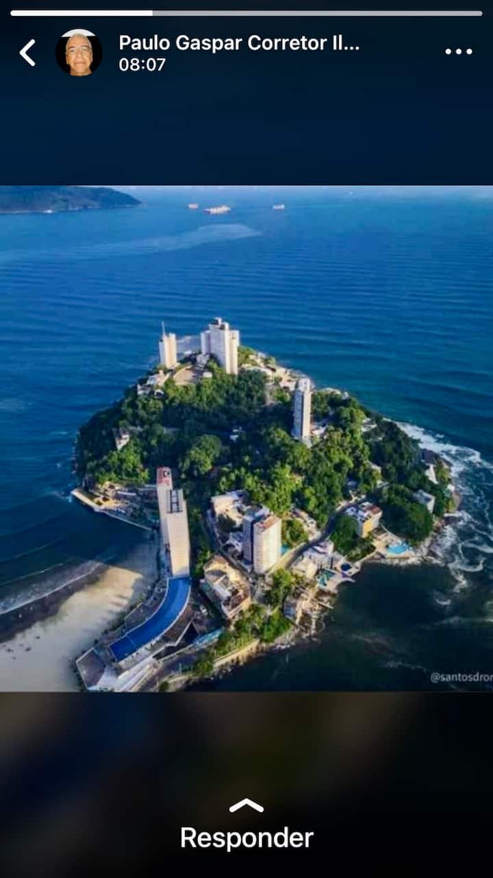 Apto Na Ilha Porchat - Santos