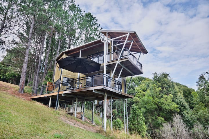 Ecoasis Retreat: Sunrise Chalet, Mt Warning Views - Uki