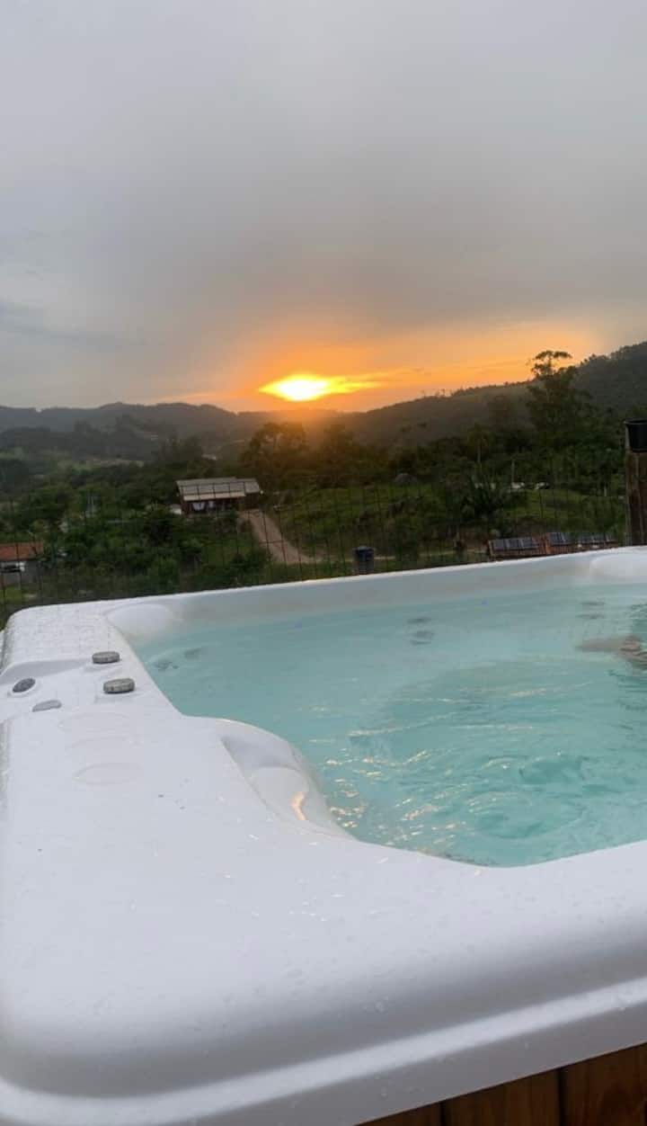 Refúgio Com Spa Aquecida - Vista Da Mata. - Gravatal