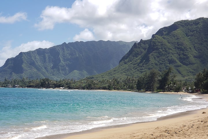 Ocean Views, Steps From Beach - 3 Bedroom/2 Bath - Laie, HI