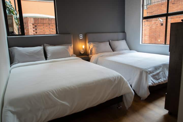 Loft Double Terrace-apartment In The 93 Park (210) - Bogotá