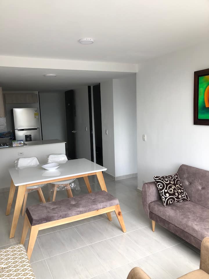Apartamento 3  Encantadoras Alcobas Con Piscina - Cartago - Colombia