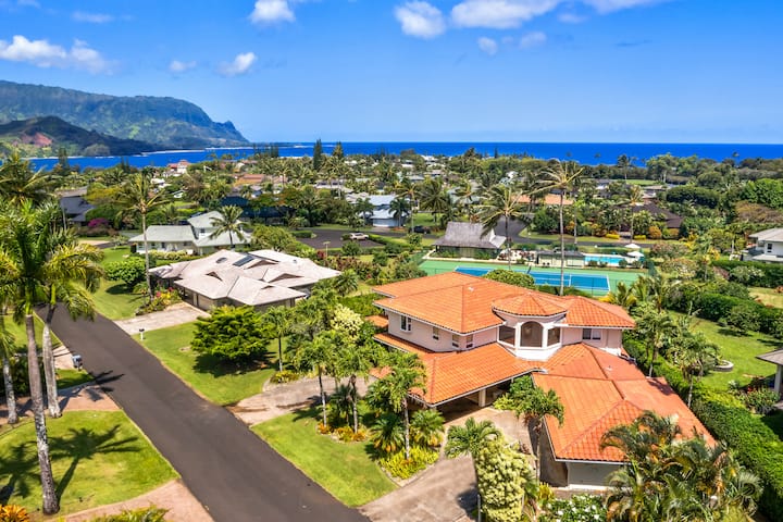 Sunset Palms! Pool, Tennis, A/c, Mins To Beach - Hawaii