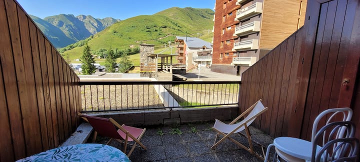Appartement Au Pied Des Pistes / Grande Terrasse - Loudenvielle