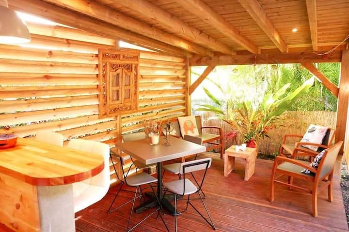 Bungalow Tout éQuipé Avec Petite Piscine Privée - Martinique