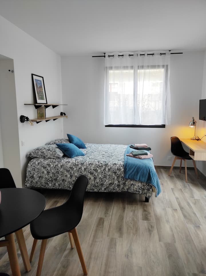 Studio Moderne Avec Espace Extérieur Dans Maison - ibis Styles Annecy Centre Gare
